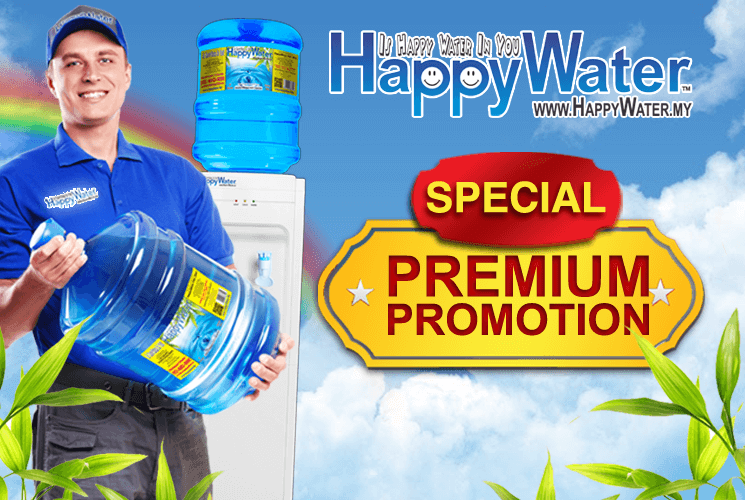 Save with HappyWater's Special Premium Drinking Water Promotion